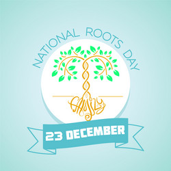 Family tree and roots logo design Royalty Free Vector Image