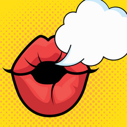 Comic strip pop art design Royalty Free Vector Image