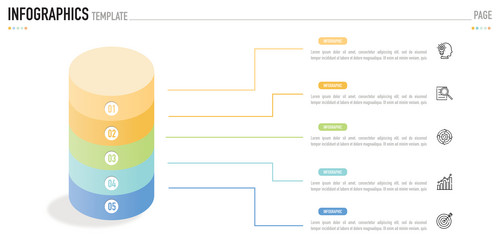 Circular isometric mind map infographic Royalty Free Vector Circular isometric mind map infographic Royalty Free Vector