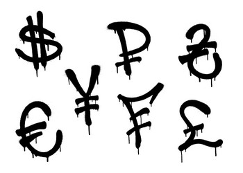 Money Sign Graffiti Vector Images (over 180)