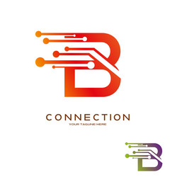 Future technology logos Royalty Free Vector Image