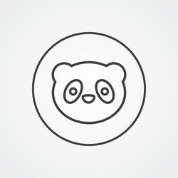 Panda Outline Vector Images (over 2,600)