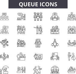 Queue Symbol Vector Images (over 2,500)
