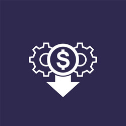 Cost Reduction Symbol Vector Images (over 3,500)