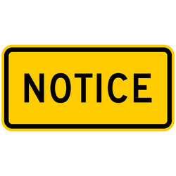 Notice sign propane cylinders must be transported Vector Image