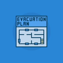Isometric evacuation concept Royalty Free Vector Image