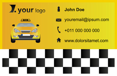 Taxi Visiting Card Vector Images (99)