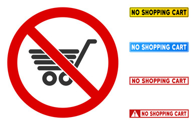 No Shopping Cart Allowed Vector Images (over 310)