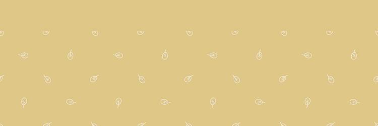 Gender neutral floral seamless border Royalty Free Vector