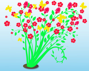 Bunga Raya Vector Images (35)