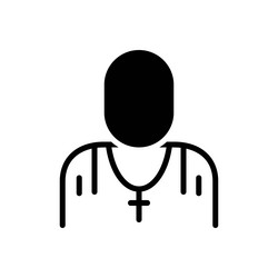 Monk Friar Priest Vector Images (94)