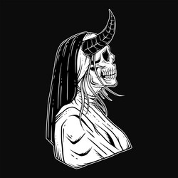 Evil Nun Vector Images (40)