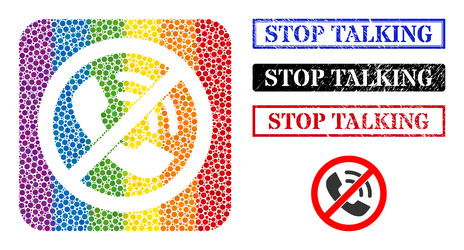 Stop Talking Vector Images (over 2,100)