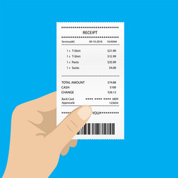 Hand Receipt Blank Vector Images (over 390)