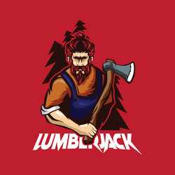 Angry Lumberjack Vector Images (over 100)