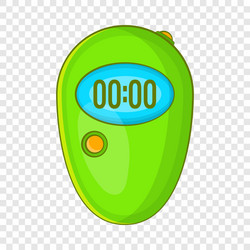 Stopwatch icon cartoon style Royalty Free Vector Image