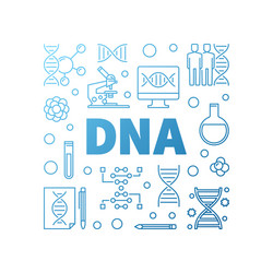 Pictograph dna symbol isolated on white Royalty Free Vector