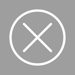 Do not cross Royalty Free Vector Image - VectorStock