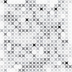 Repeating grey pattern with geometric shapes Vector Image