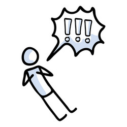 Stickman Wondering Vector Images (31)