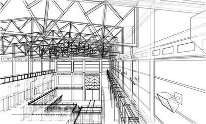 Interior Sketch Factory Vector Images (over 230)