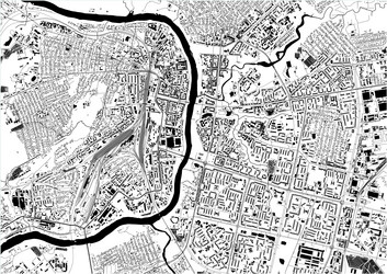 Map of the city vitebsk belarus Royalty Free Vector Image