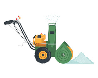 Snow Blower Cartoon Vector Images (66)