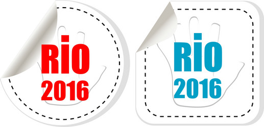 Rio Olympics Brochures with Abstract Background Vector Images (89)