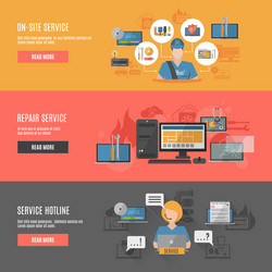 Computer Repair Banner Vertical