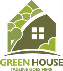 Eco town logo icon design Royalty Free Vector Image
