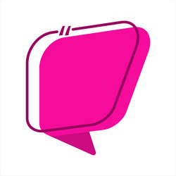 Bubble text box Royalty Free Vector Image - VectorStock