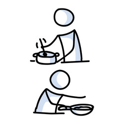 Chef Stick Figure Vector Images (over 160)