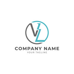 Letter V and L Logo Concept Vector Images (over 820)