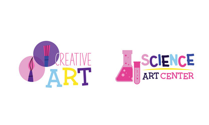 Kids creative and science class template promotion
