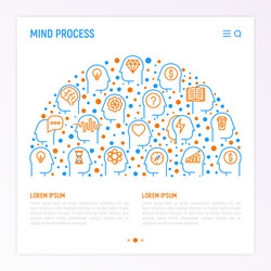 Psychotherapy change of mind process and chaos Vector Image