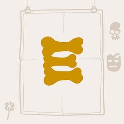 Bone Letter Vector Images (over 3,700)