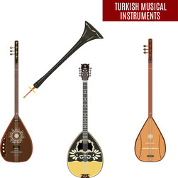 Baglama Saz Vector Images (85)
