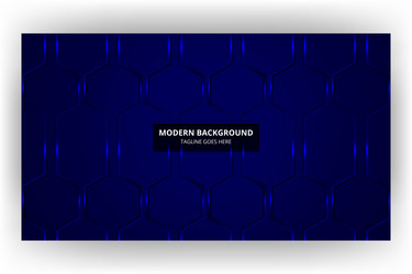 Navy blue background design template Royalty Free Vector