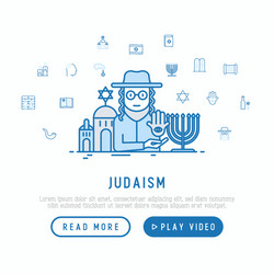 Religious discrimination concept icon Royalty Free Vector