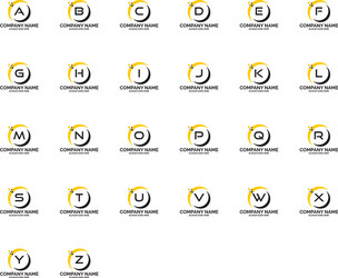 B letter connected logo Royalty Free Vector Image