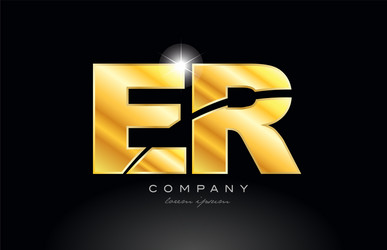 Gold hebrew letter - heth the alphabet Royalty Free Vector