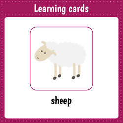 Sheep Flashcard Vector Images (81)