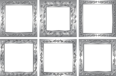 Silver Frames Vector Images (over 36,000)