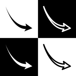 Arrow Black Declining Vector Images (over 2,700)