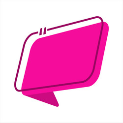 Bubble text box Royalty Free Vector Image - VectorStock
