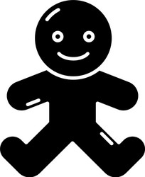 Gingerbread Man Black and White Vector Images (over 2,700)