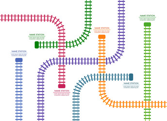 Train Tracks Graphic