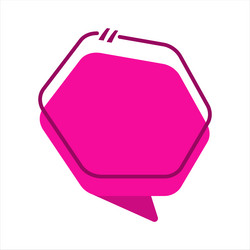 Bubble text box Royalty Free Vector Image - VectorStock