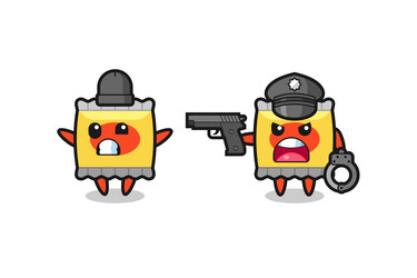 Cartoon Police Catch Vector Images (over 590)