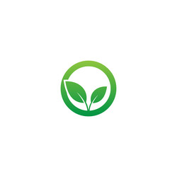 Seed plant logo Royalty Free Vector Image - VectorStock
